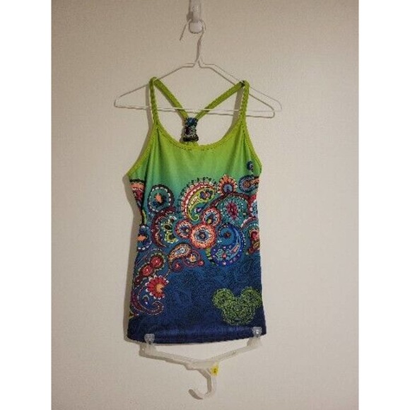 Disney | Tops | Disneyland Park Racerback Top Workout Yoga Gypsy Small ...